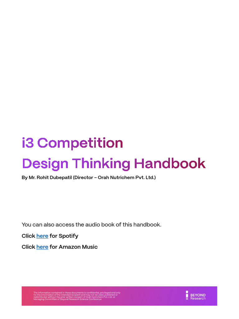 667fb14f02d50 Design Thinking Handbook | PDF | Strategic Management ...
