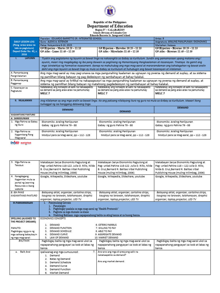Ap 9 Dll-Q2-Week 2 | PDF