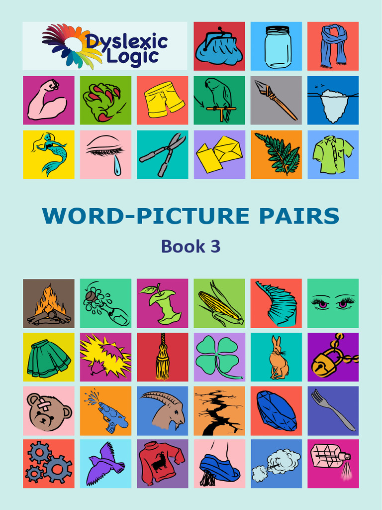Word Picture Pairs Complete - Book 3 | PDF | Vowel | Phoneme