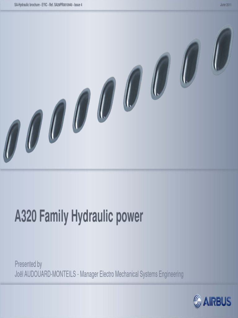 ATA 29 - Hydraulic Power | PDF | Pump | Aviation