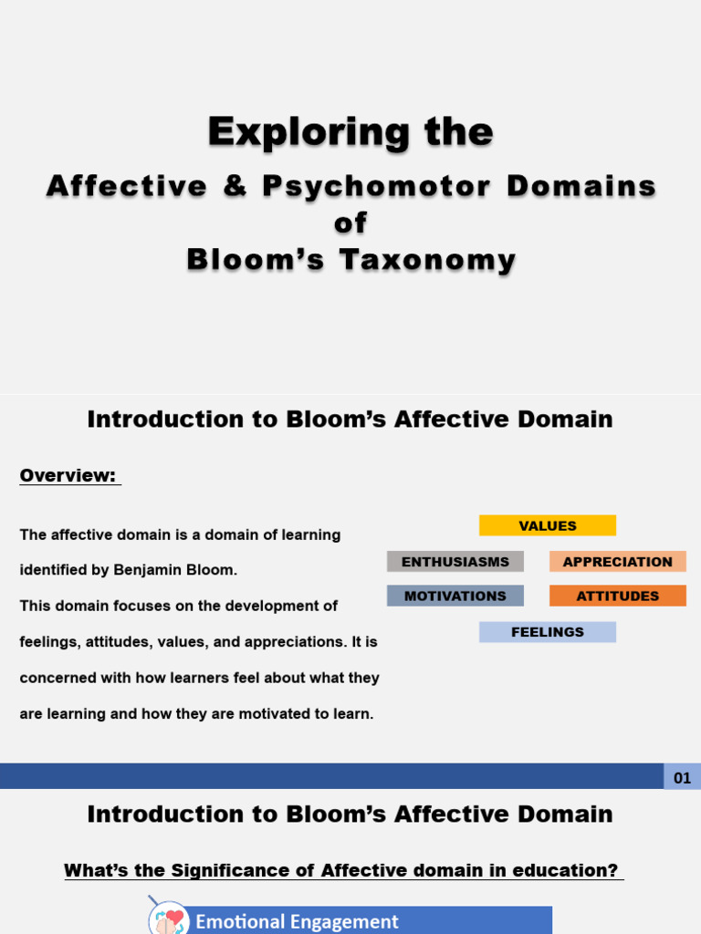 Presentation | PDF | Learning | Affect (Psychology)