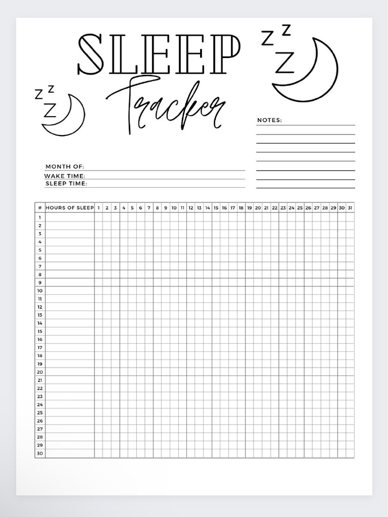 Sleep Tracker | PDF
