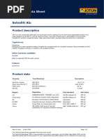 Solvalitt Alu Technical Data Sheet | PDF | Abrasive | Building Materials