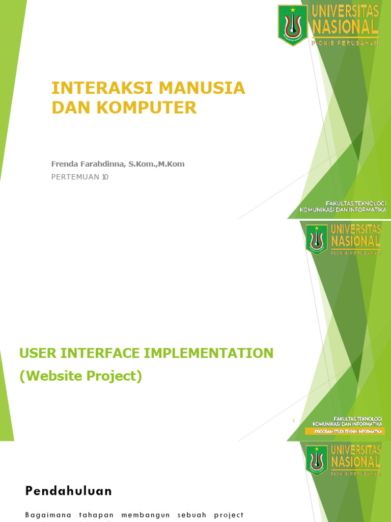 10 UI Implementation | PDF