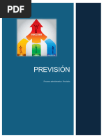 Prevision en La Administracion de Organizaciones | PDF | Planificación ...