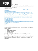 B1 German WritingSamples | PDF
