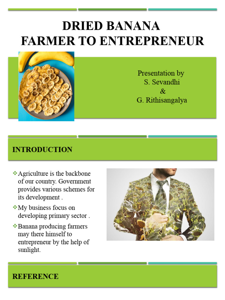 Dried Banana | PDF | Banana | Agriculture