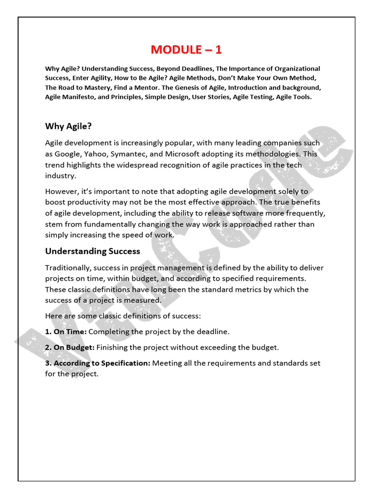 @vtucode - in 21CS641 Module 1 PDF 2021 Scheme | PDF | Agile Software Development | Software ...