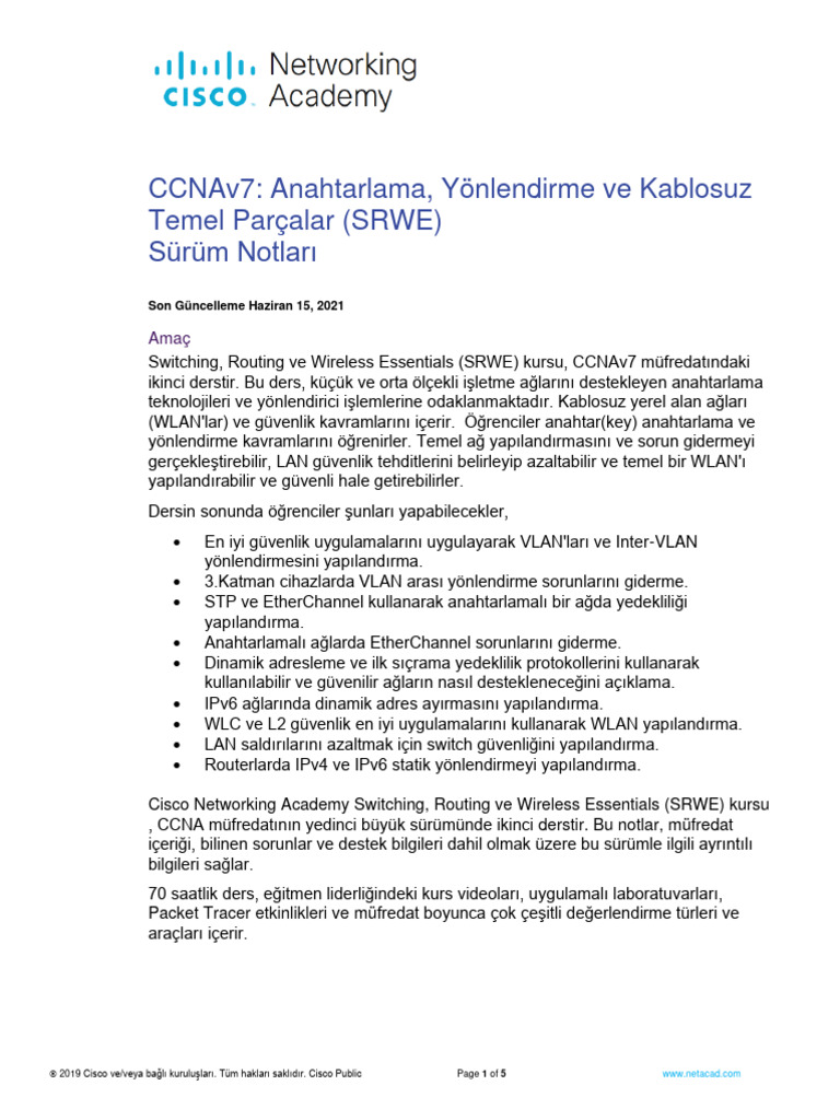 Srwe v7 Release Notes | PDF