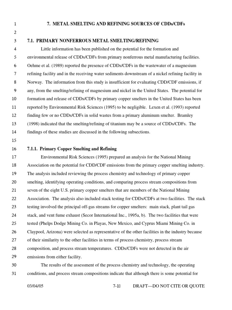 EPA HQ OAR 2006 0510 0010 - Content | PDF | Titanium | Materials