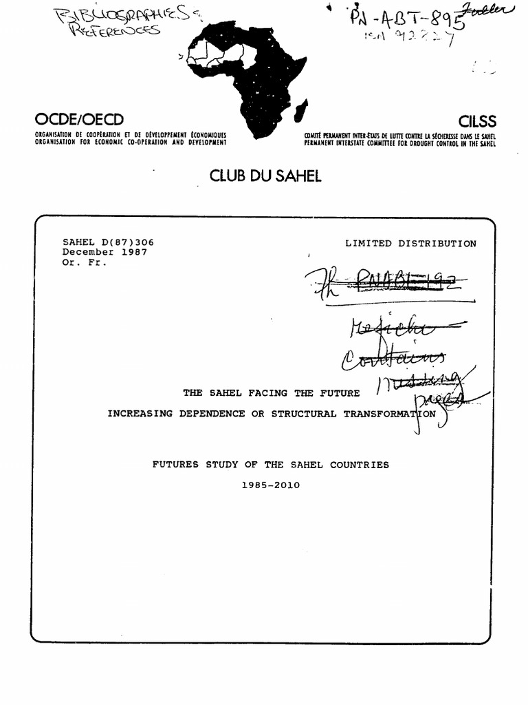 Sahel Face Au Futur | PDF | Agriculture | Society