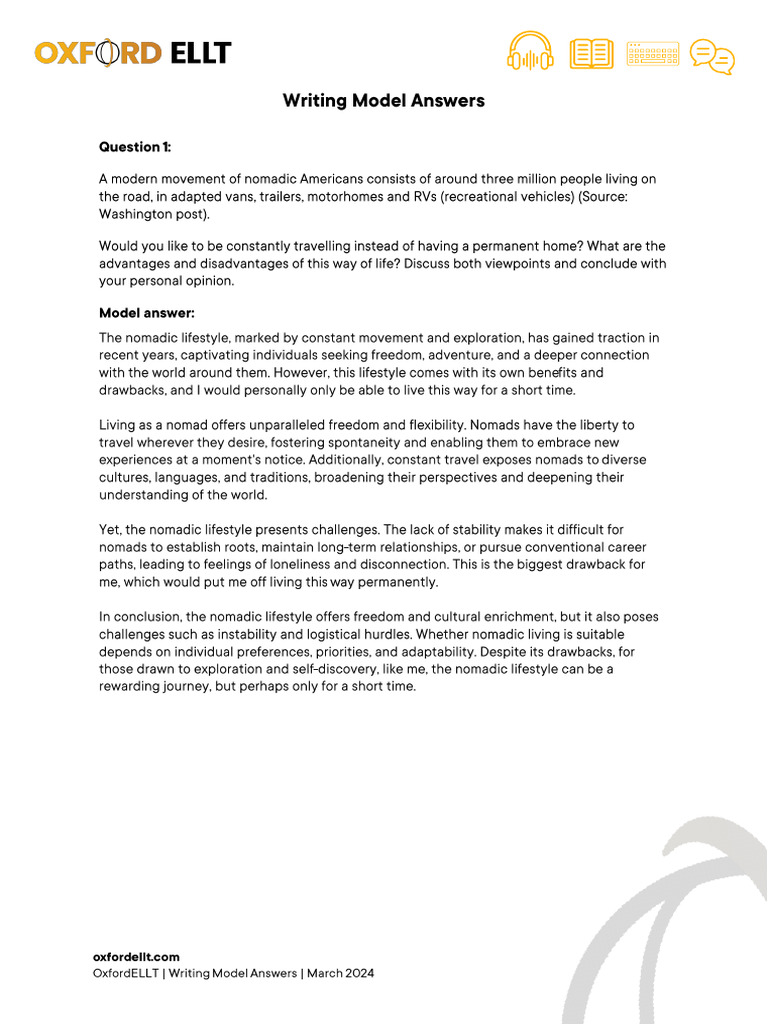 OxfordELLT_Writing_Model_Answers | PDF