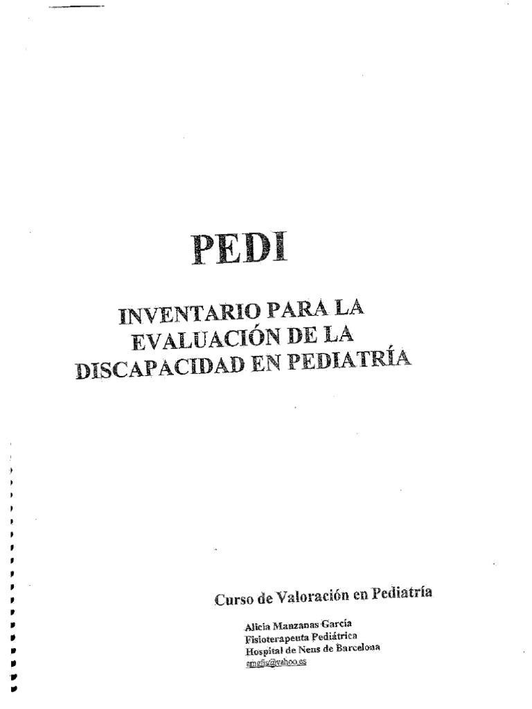 PEDI Digitalizado | PDF