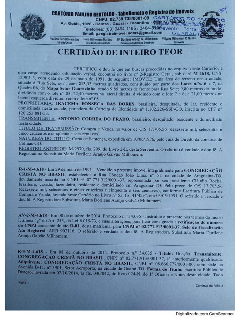 Modelo Inteiro Teor | PDF