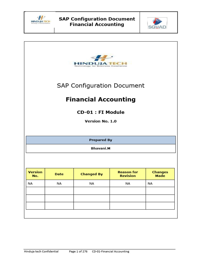 SAP Financial Accounting Configuration Guide | PDF | Depreciation ...