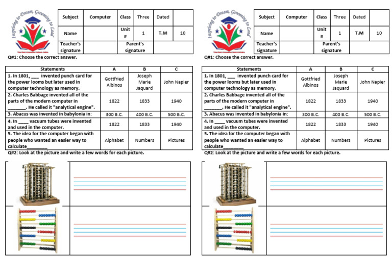 Computer Class 3 Unit #1 (1) | PDF | Office Equipment | Engineering Computer Class 3 Unit #1 (1) | PDF | Office Equipment | Engineering