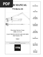 TTS Marine Cranes Brochure | PDF | Crane (Machine) | Engineering