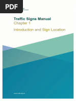 Road Markings Guide - Traffic Signs Manual | PDF | Traffic Light | Traffic