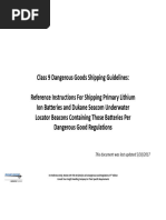 Segregation Chart For Dangerous Goods and Special Cargo | PDF ...