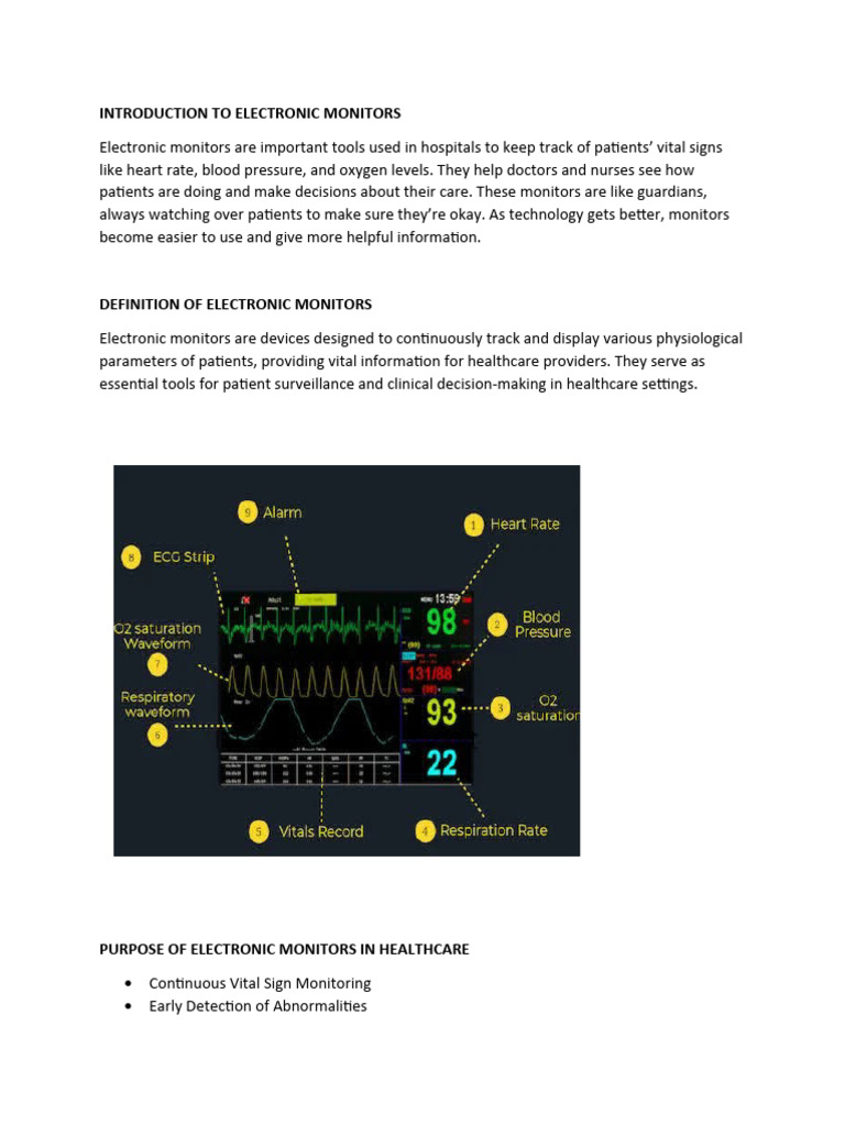SOME INSTRUMENT-WPS Office | PDF | Heart Rate | Monitoring (Medicine)