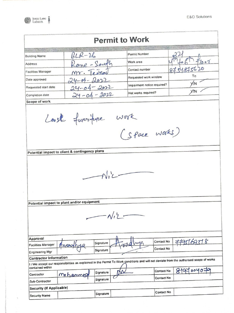 24-04-2022 IFM work permit | PDF