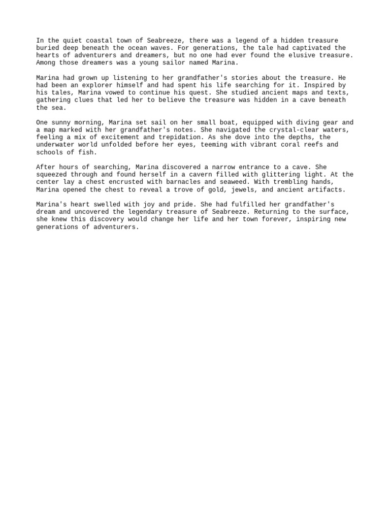 Short Story 4 | PDF