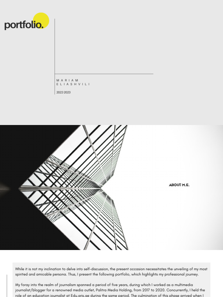 Portfolio - Mariam Eliashvili | PDF | Brand | Target Audience