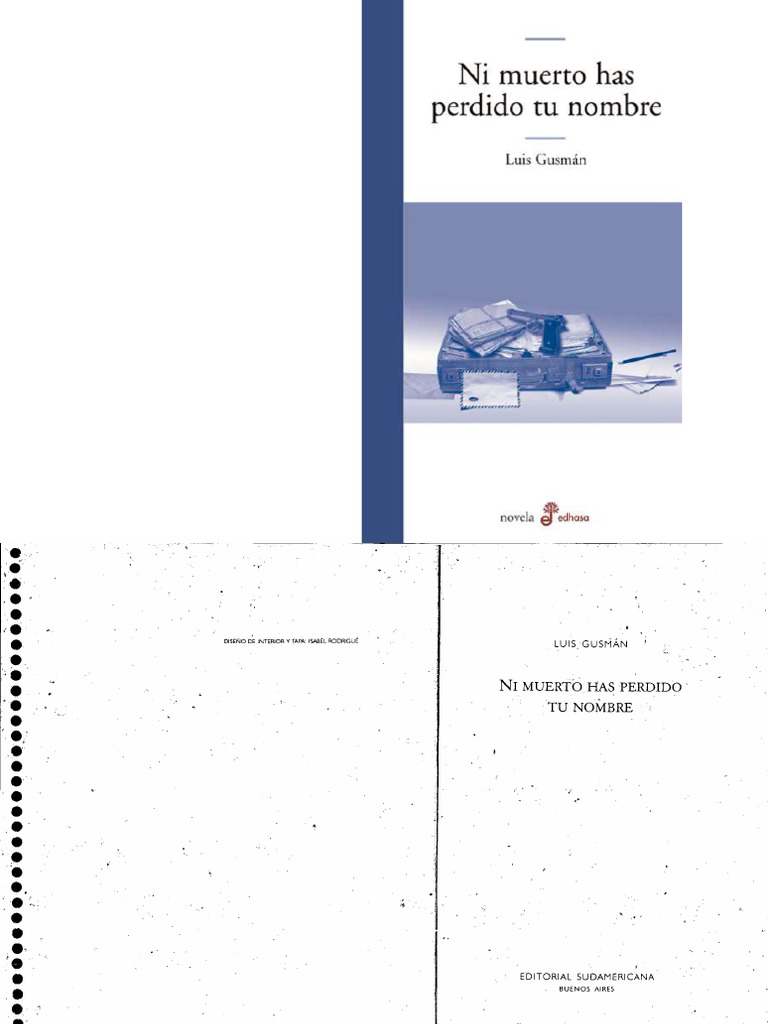 Ni-Muerto-Has-Perdido-Tu-Nombre -Gusman-Luis- | PDF