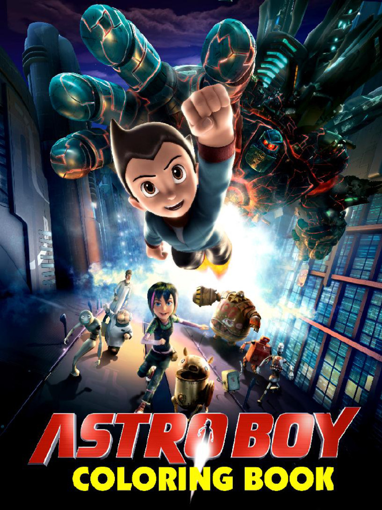 Astro Boy Coloring Book | PDF