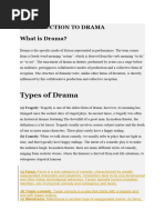 Elements of Drama for Grade 9 | PDF | Play (Theatre) | Genre