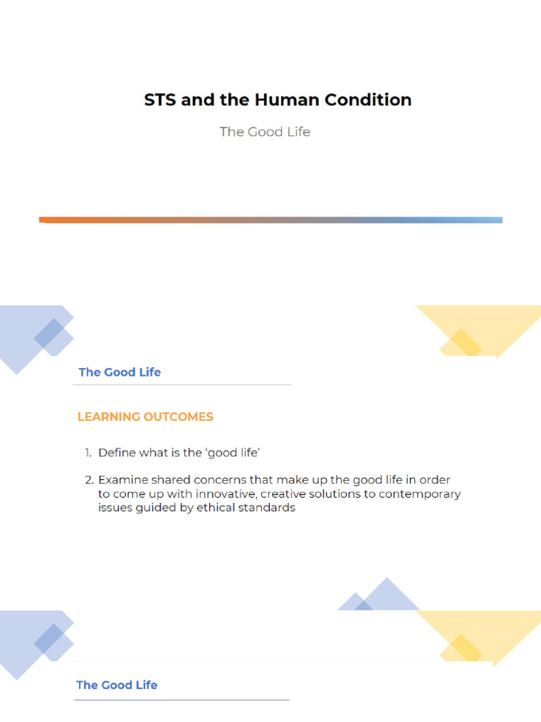 St-The-Good-Life | PDF