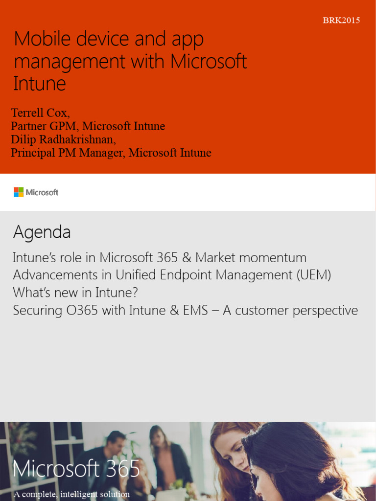 Mobile Device and App Management With Microsoft Intune | PDF | Mobile App | Windows 10