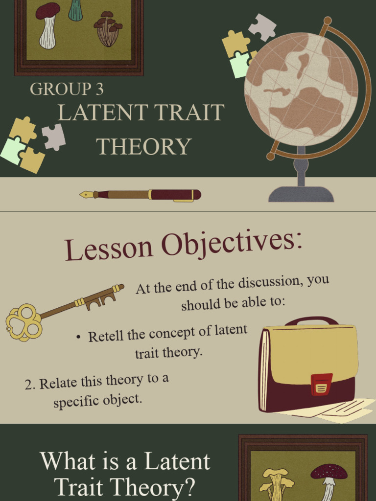 Latent Trait Theory Group 3 Report | PDF | Crimes | Crime & Violence