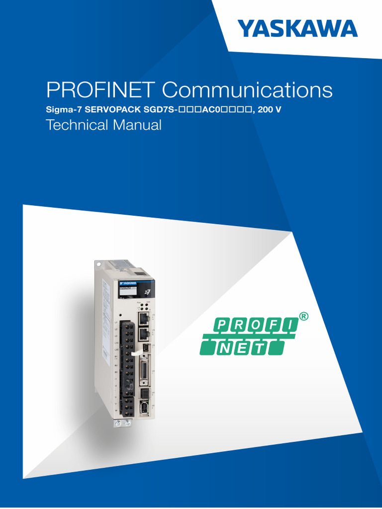 Sigma7 sgd7s Series | PDF | Power Supply | Equipment