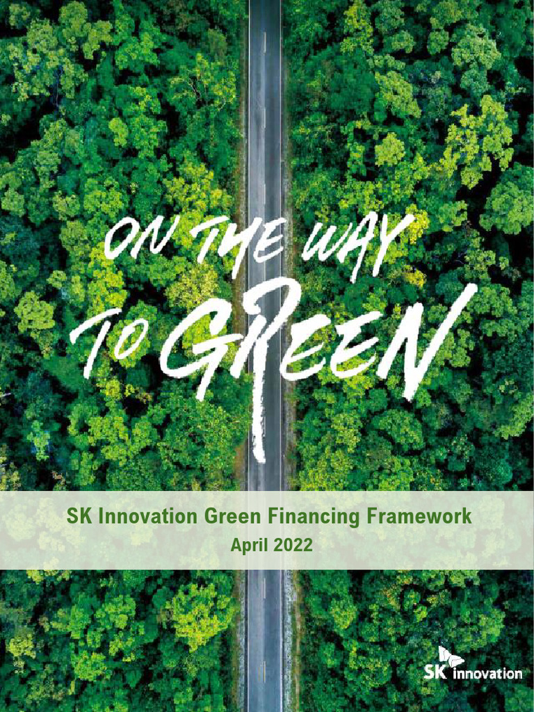 SKI Green Financing Framework - Apr2022 VFF | PDF | Supply Chain ...