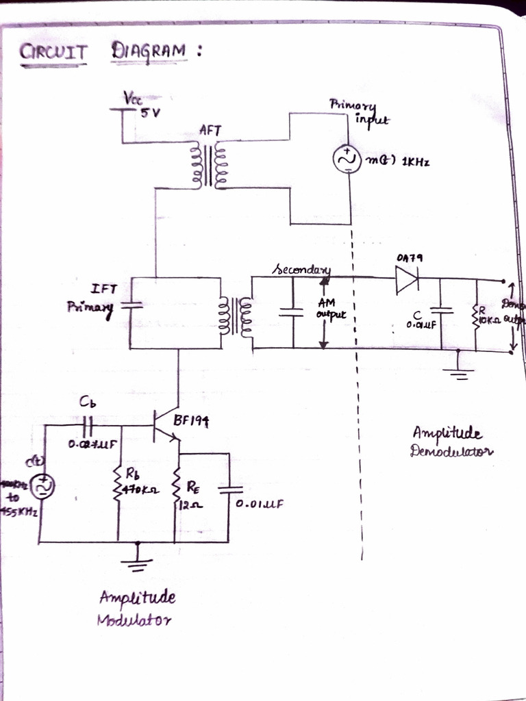 Amplitude Modulation Nd Demodulation Pdf Sound Production