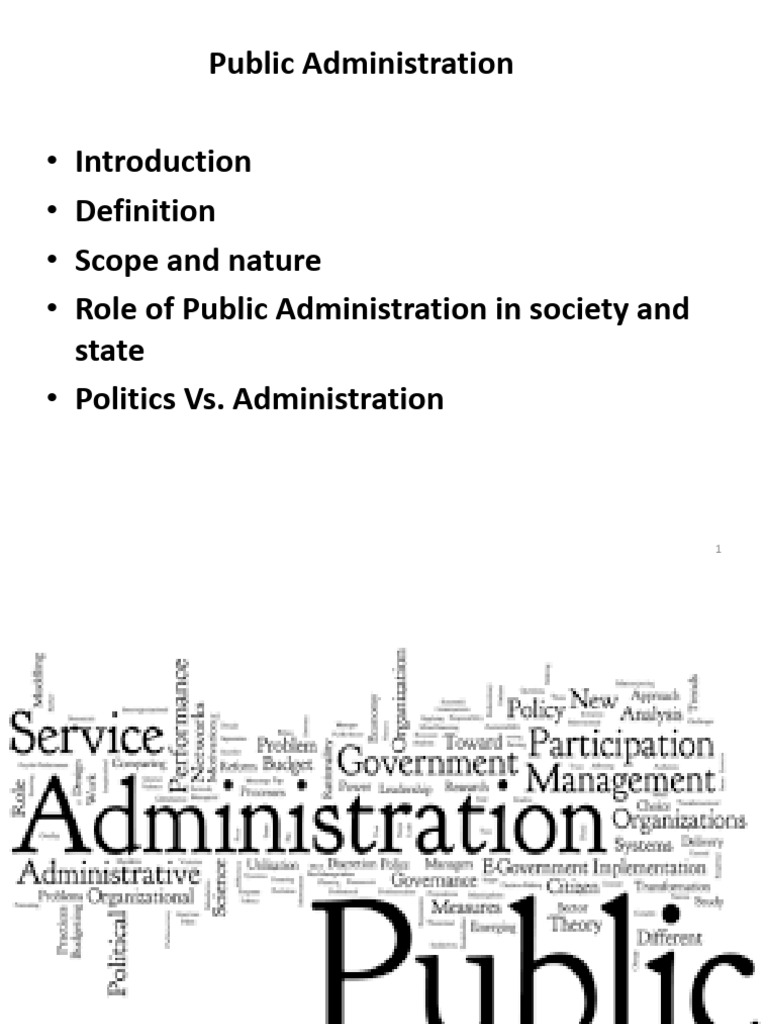 Public Administration Lecture 1 P2 Pdf Public Administration