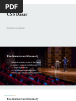 Tutorial CSS Sintaks Dasar CSS Yang Harus Dipahami | PDF