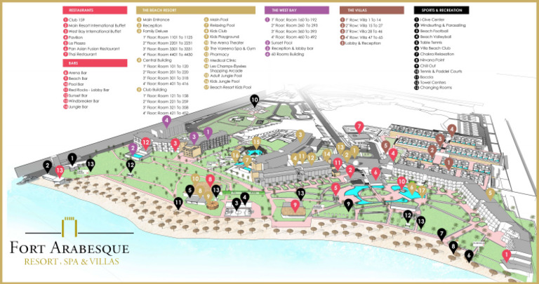 Fort Arabesque Map 202330154430257 | PDF