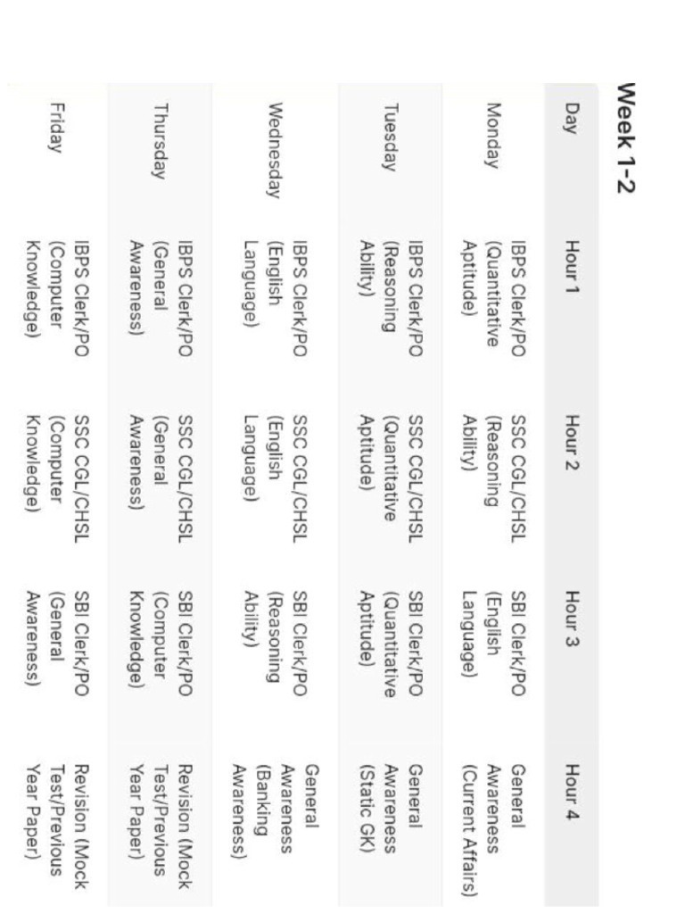 My Routine Pdf