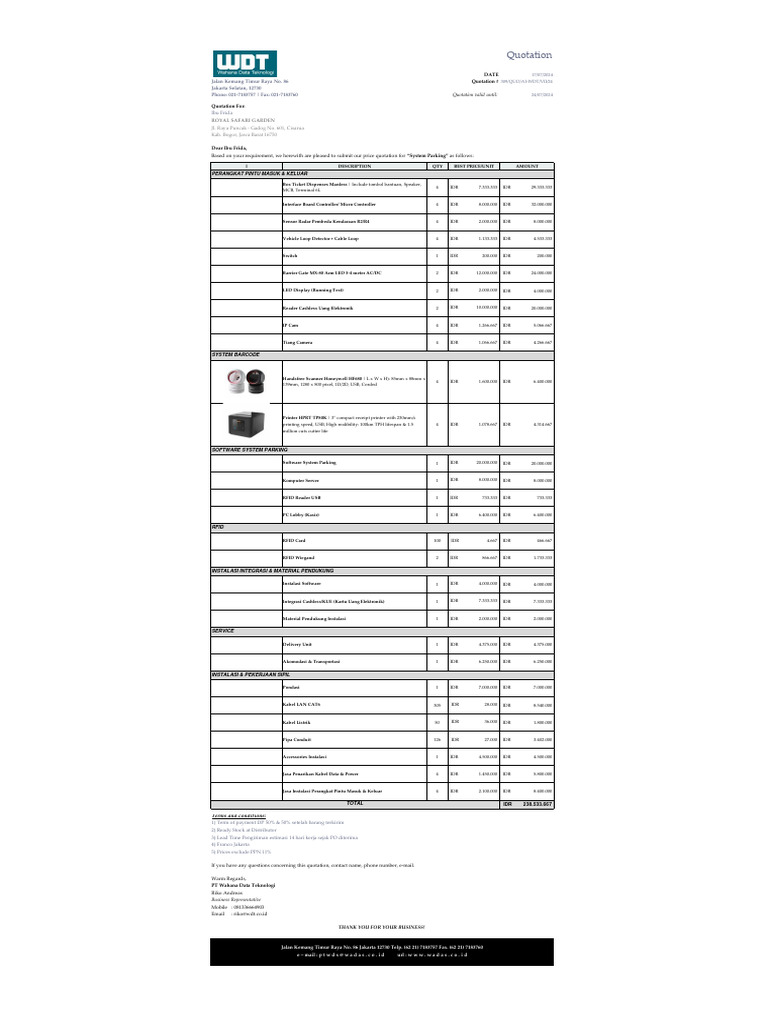 Royal Safari Garden (Sistem Parking) | PDF | Input/Output | Computing