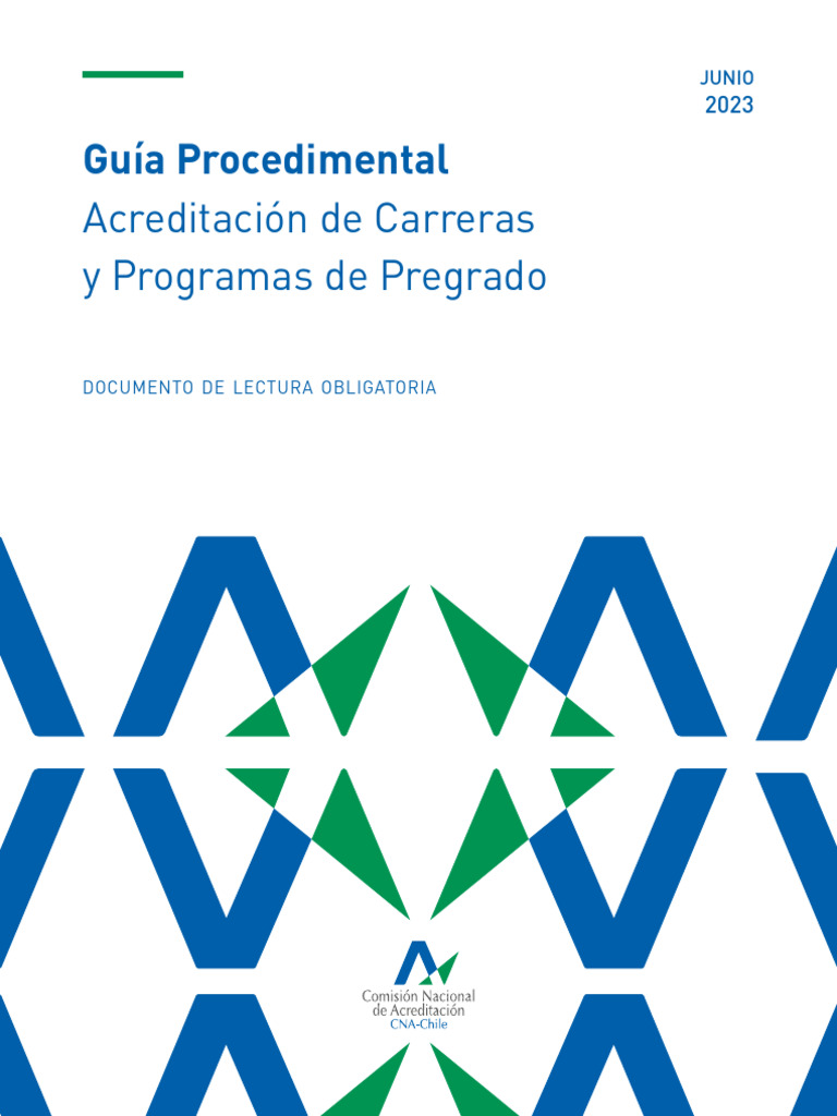 Guía Procedimental Acreditación Carreras y Programas | PDF | Evaluación ...