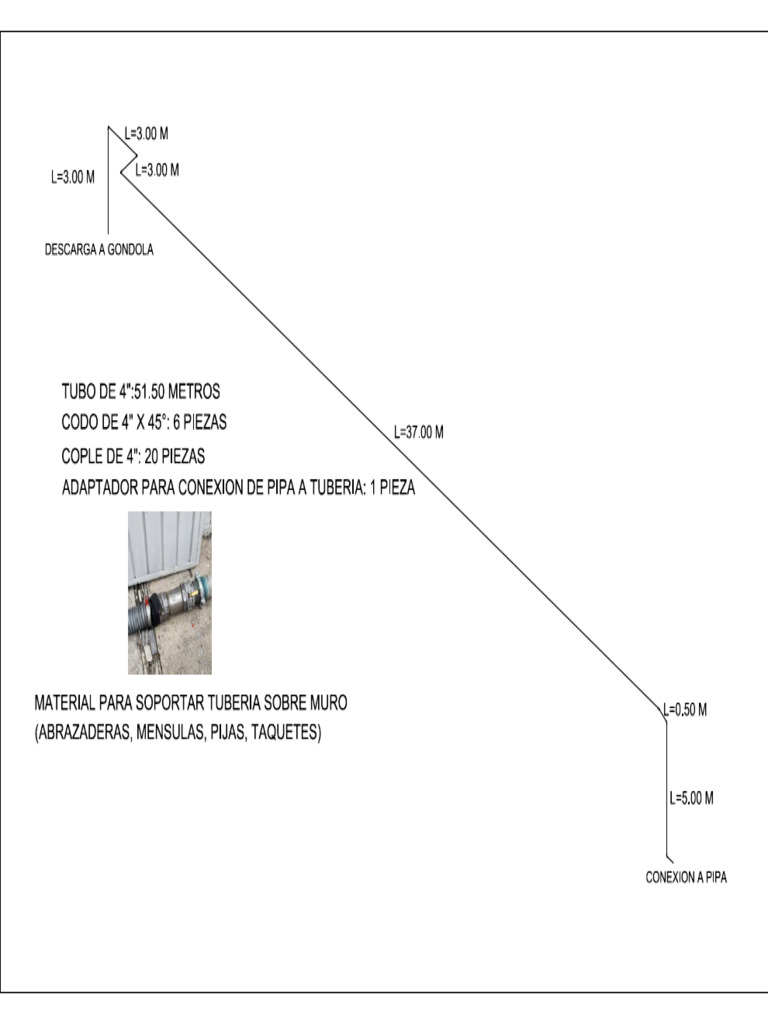 Isometrico Tuberia | PDF