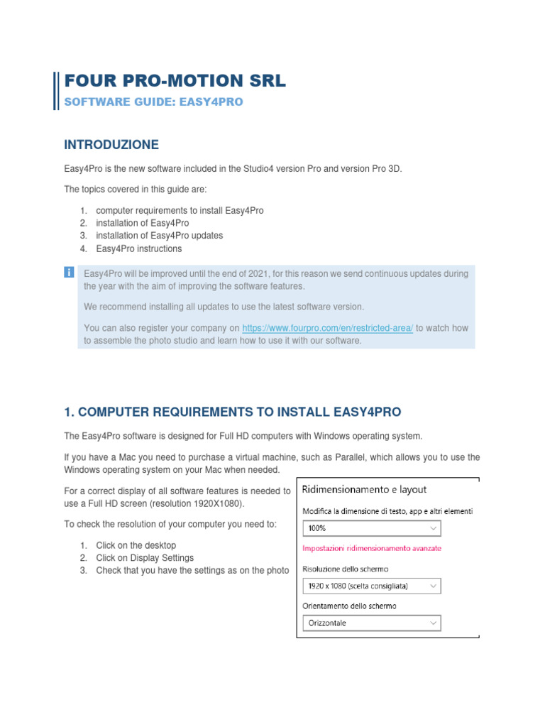 Easy4pro Guide1 en | PDF | Camera | Photograph