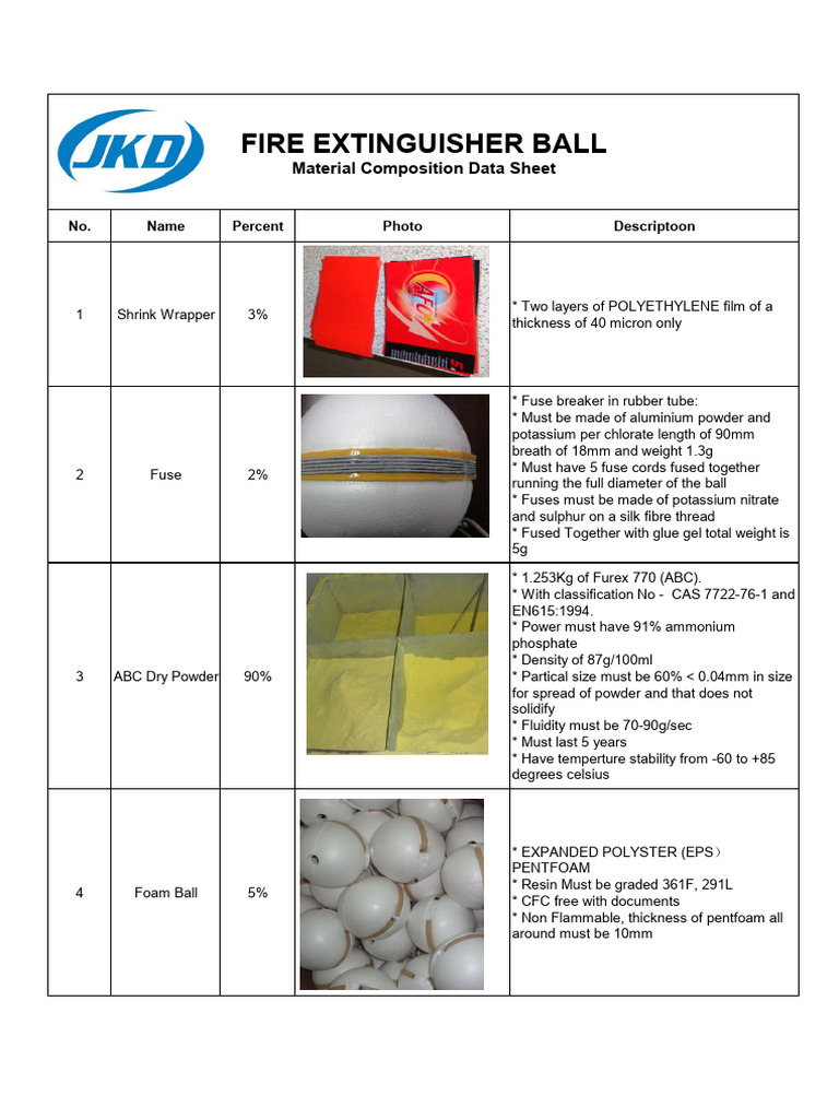 Material Composition Data Sheet | Download Free PDF | Materials ...