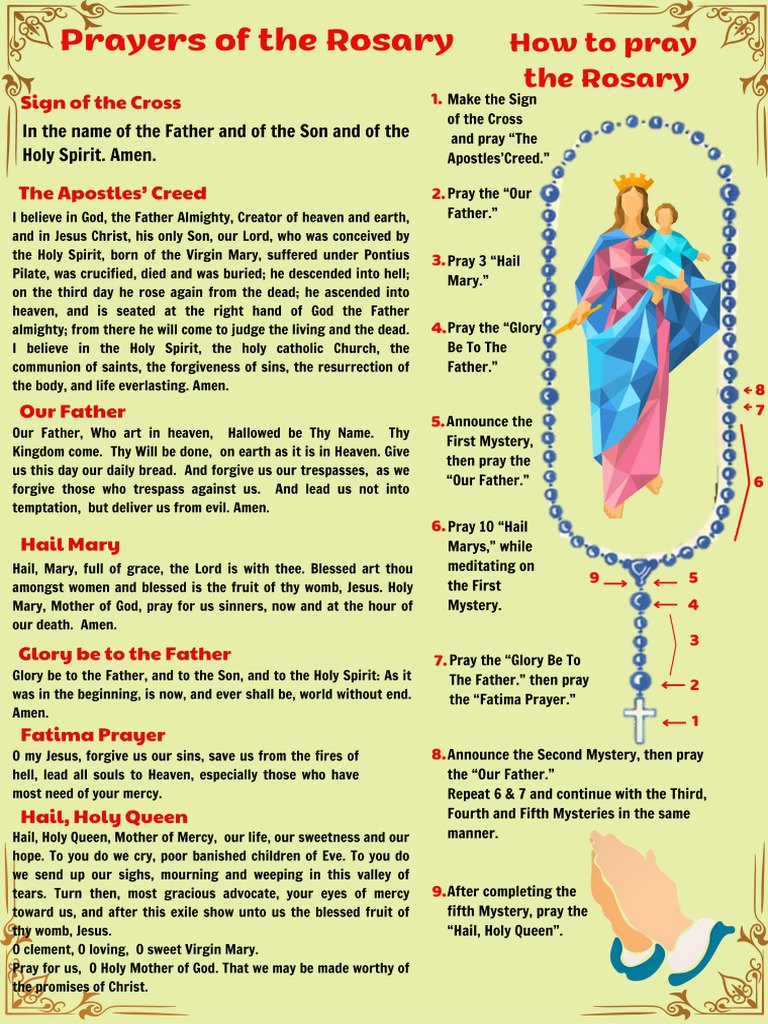 Prayer of The Rosary | PDF