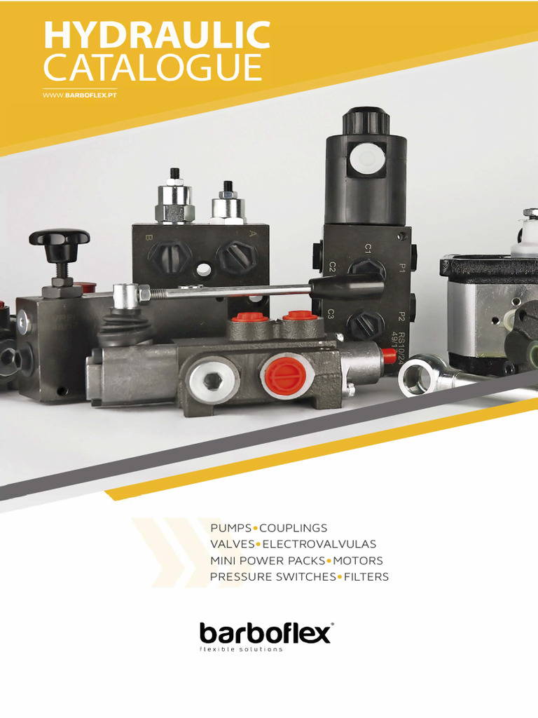 Hydraulic Catalogue EN | PDF | Valve | Gases
