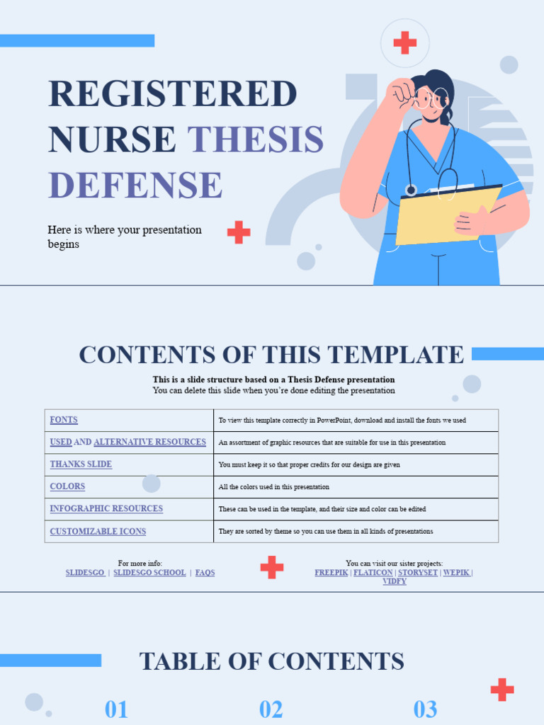 Registered Nurse Thesis Defense by Slidesgo | PDF | Planets | Solar System