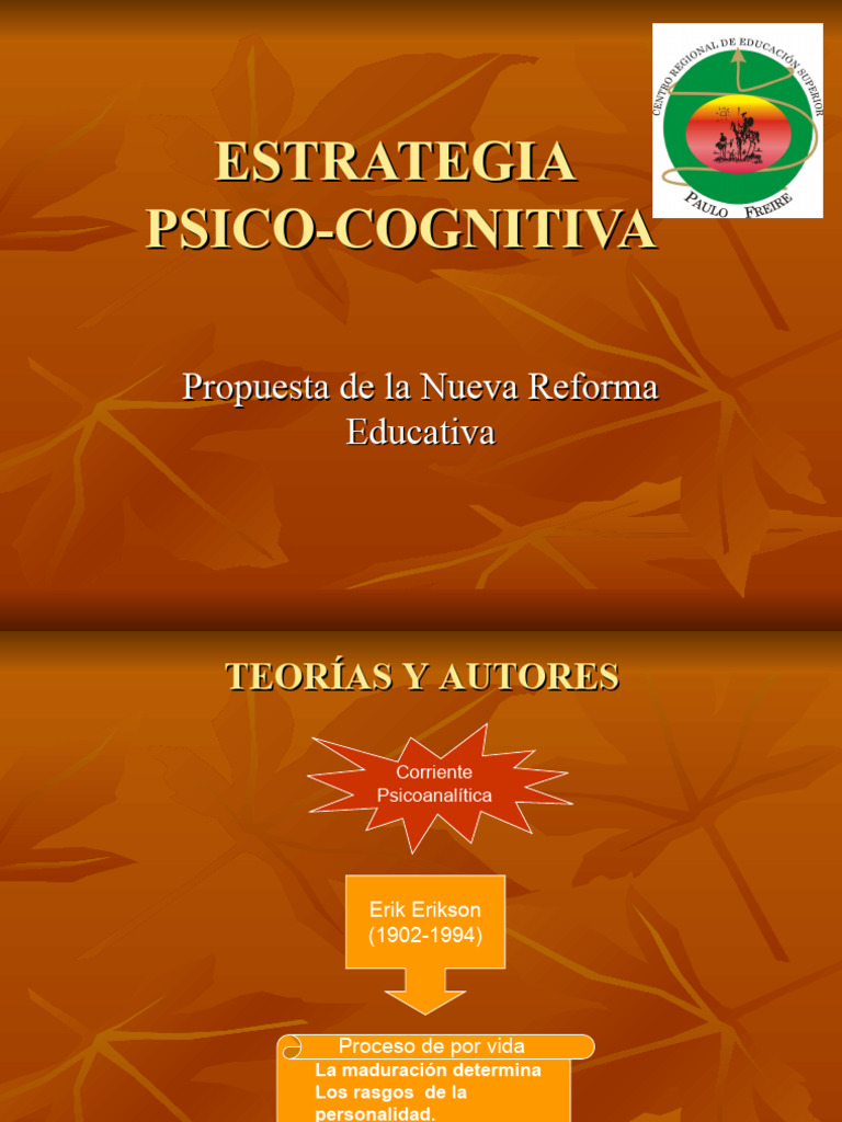 11 Teoria Estrategia Psico Cognitiva (1) | Descargar gratis PDF ...