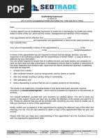 Emergency Coordinator Appointment Letter | PDF | Fire Safety | Firefighting